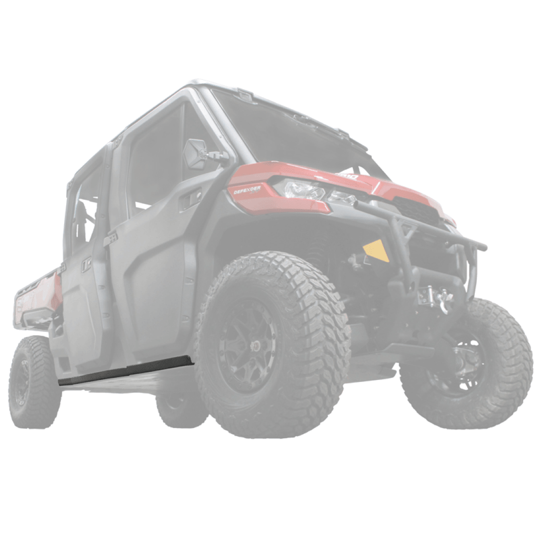 Can-Am Defender Max UHMW Rock Sliders – Kwik-Saw Racing