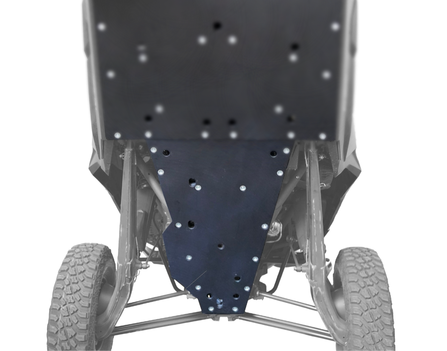 Can-Am Maverick R UHMW Rear Skid Plate – Kwik-Saw Racing