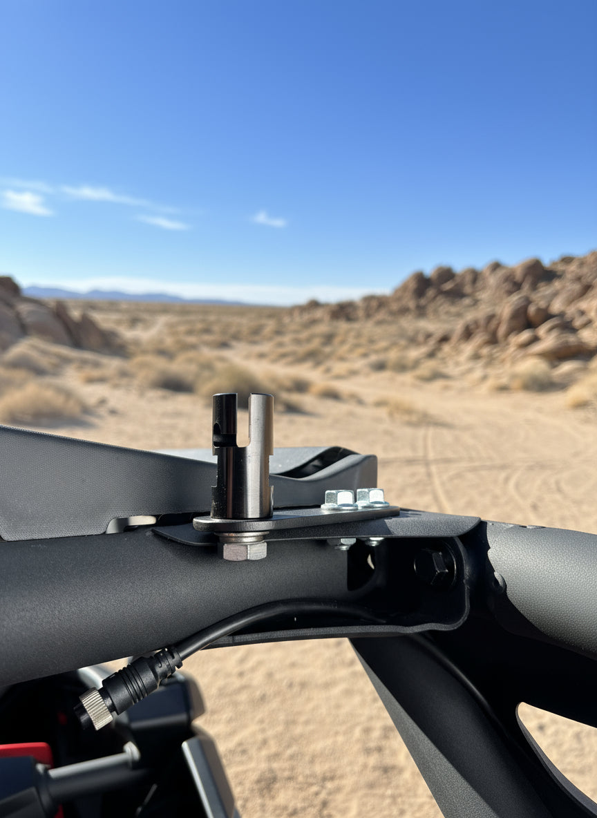 Can-Am Maverick R Whip Mounts *SHIPPING INCLUDED* – Kwik-Saw Racing