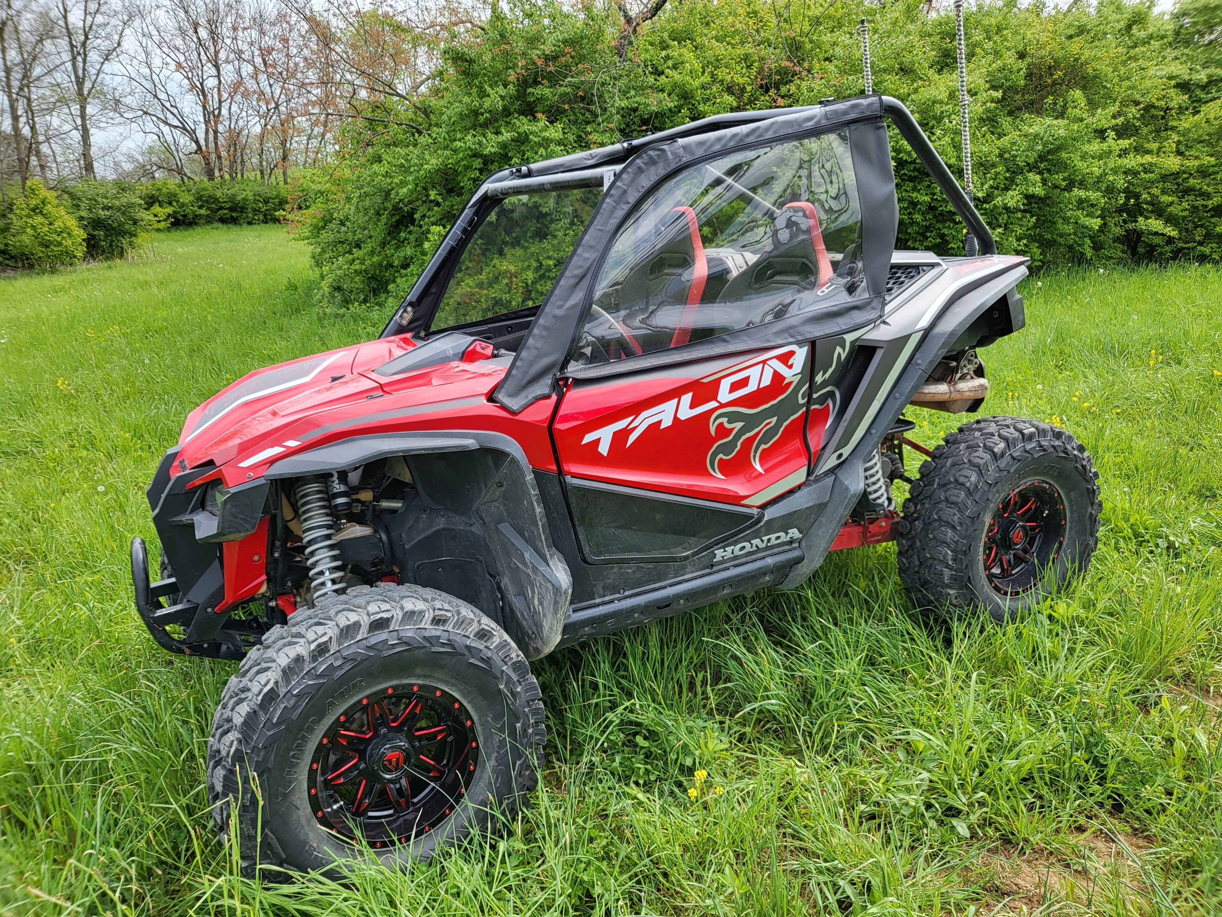 Honda Talon 2-Seater - Soft Upper Doors – Kwik-Saw Racing
