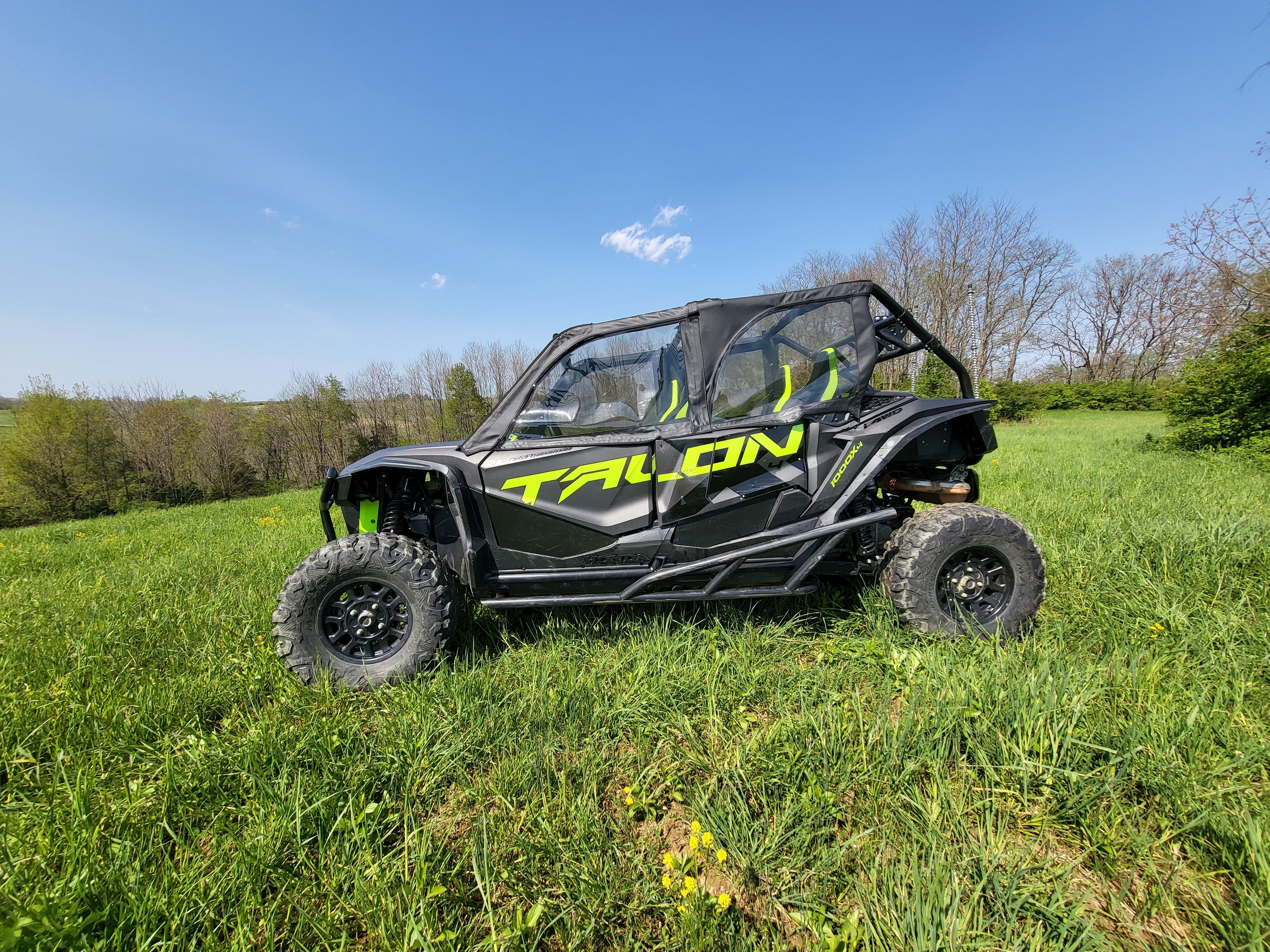 Honda Talon 4-Seater - Soft Upper Doors – Kwik-Saw Racing