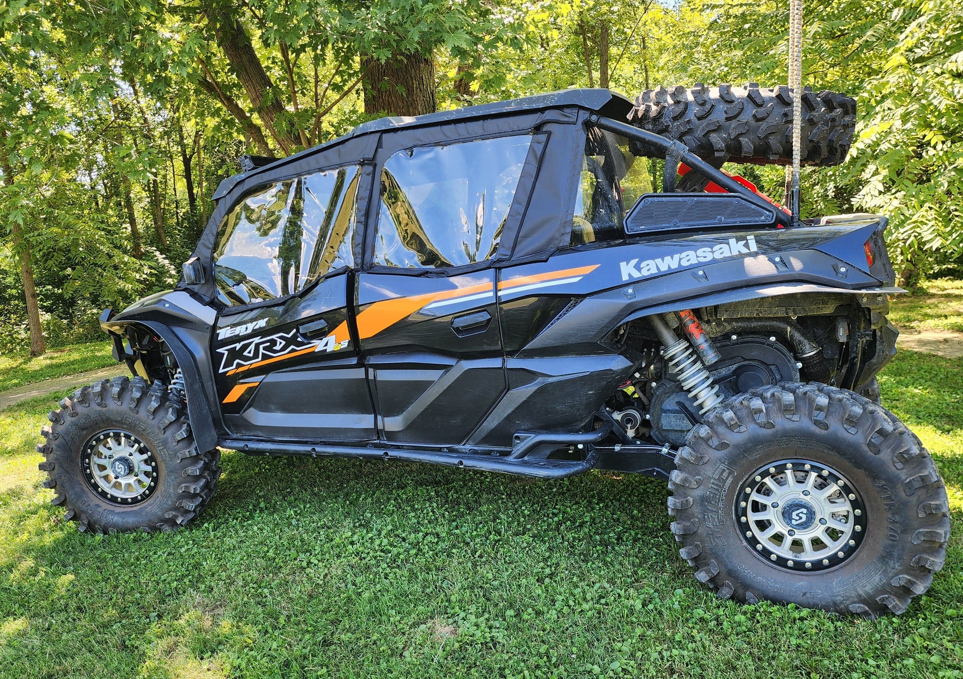 Kawasaki Teryx KRX Crew - Upper Doors/Rear Panel Combo – Kwik-Saw Racing